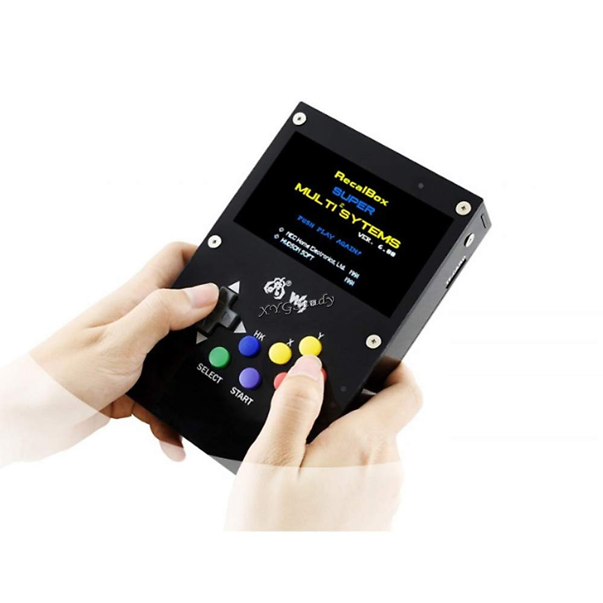 GamePi43 Add-ons Accessories Handheld Game Console Kit Raspberry Pi Classic Portable Retro Video Gaming Console 4.3 inch 800×480 IPS Screen Display Monitor for Pi 4 3 2 Model B B+ @XYGStudy