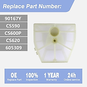 90167Y Air Filter Tune Up Kit Fit for Echo CS-590 CS-600P CS-620 Chainsaw Replaces CS590 CS600P CS620 605309