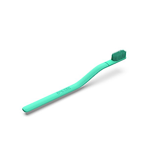 Boie USA Fine Toothbrush - Soft Bristles, BPA Free, Perfect for Sensitive Teeth, Long Lasting, Recyclable, Extra Soft Toothbrush for Adults (Mint)