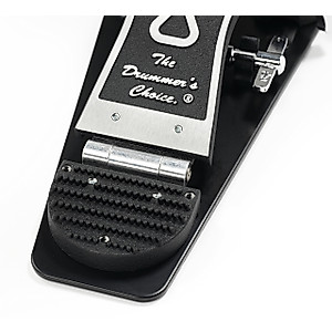 Drum Workshop, Inc. 3000 Series Pedals Bass Drum, Black and Silver, Single (DWCP3000)