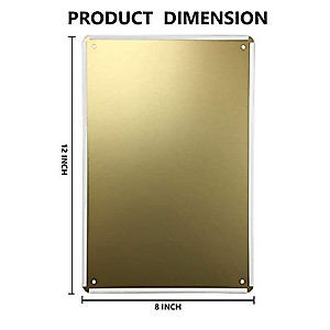 MALLONY Vintage Tin Sign Memories Made At The Lake Lake Sign Metal Sign for Plaque Poster Cafe Home Bar Coffee Wall Art Gift 11.8 X 7.8 INCH