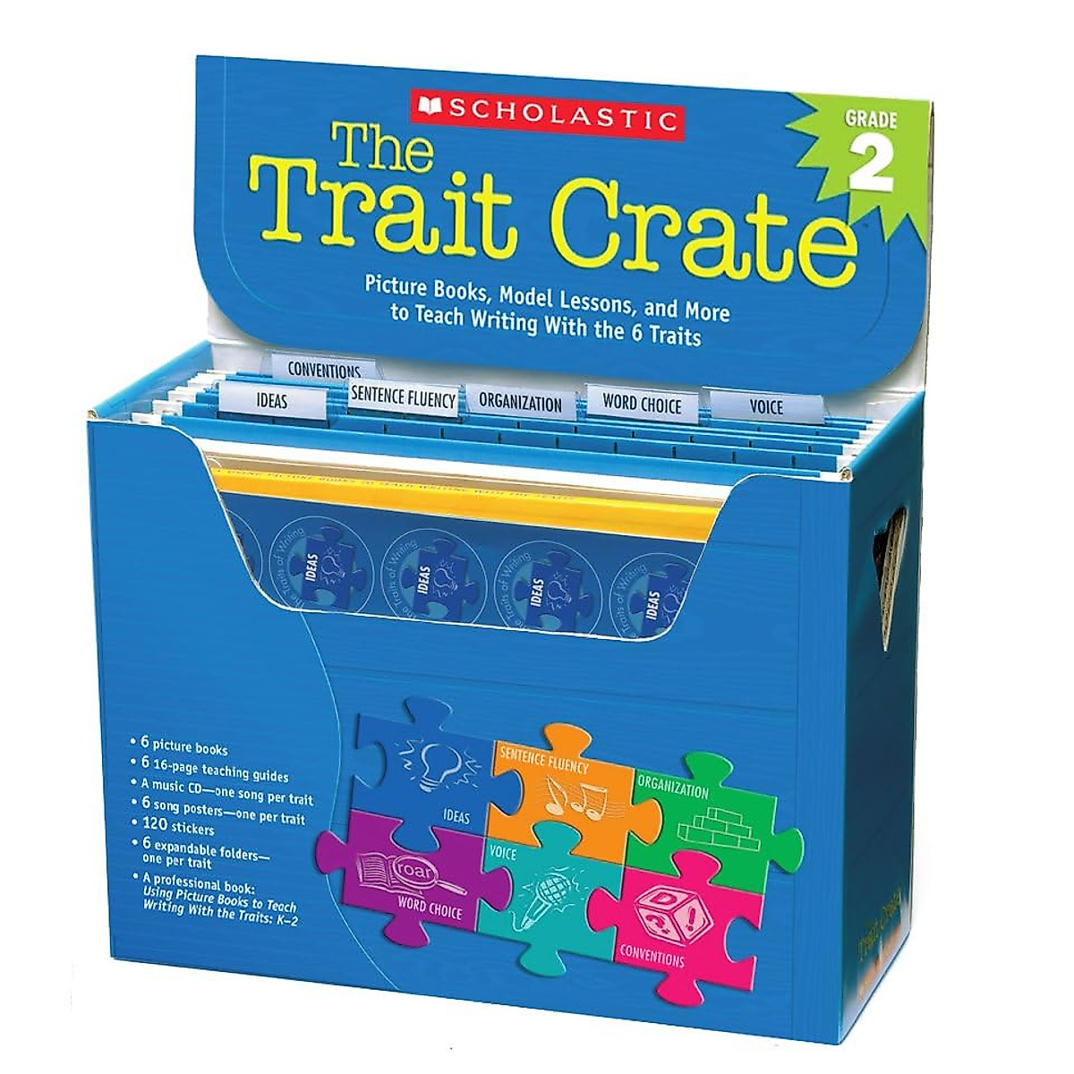 Scholastic Classroom Resources The Trait Crate, Grade 2 (SC507472)