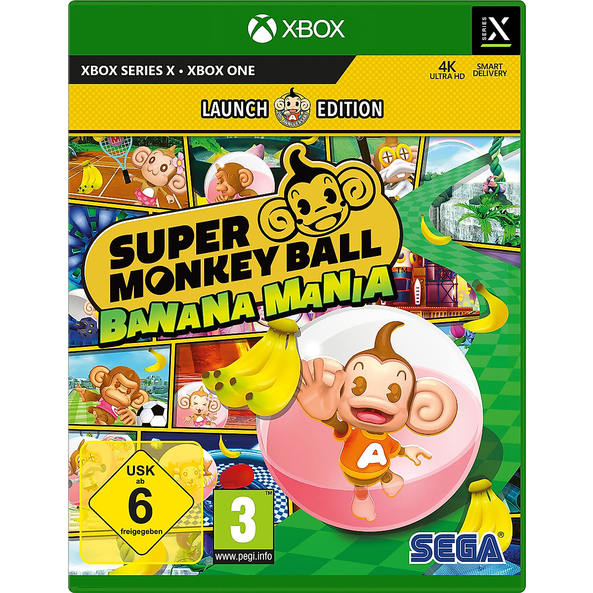 Atlus Super Monkey Ball Banana Mania Launch Edition (Xbox One Series X)
