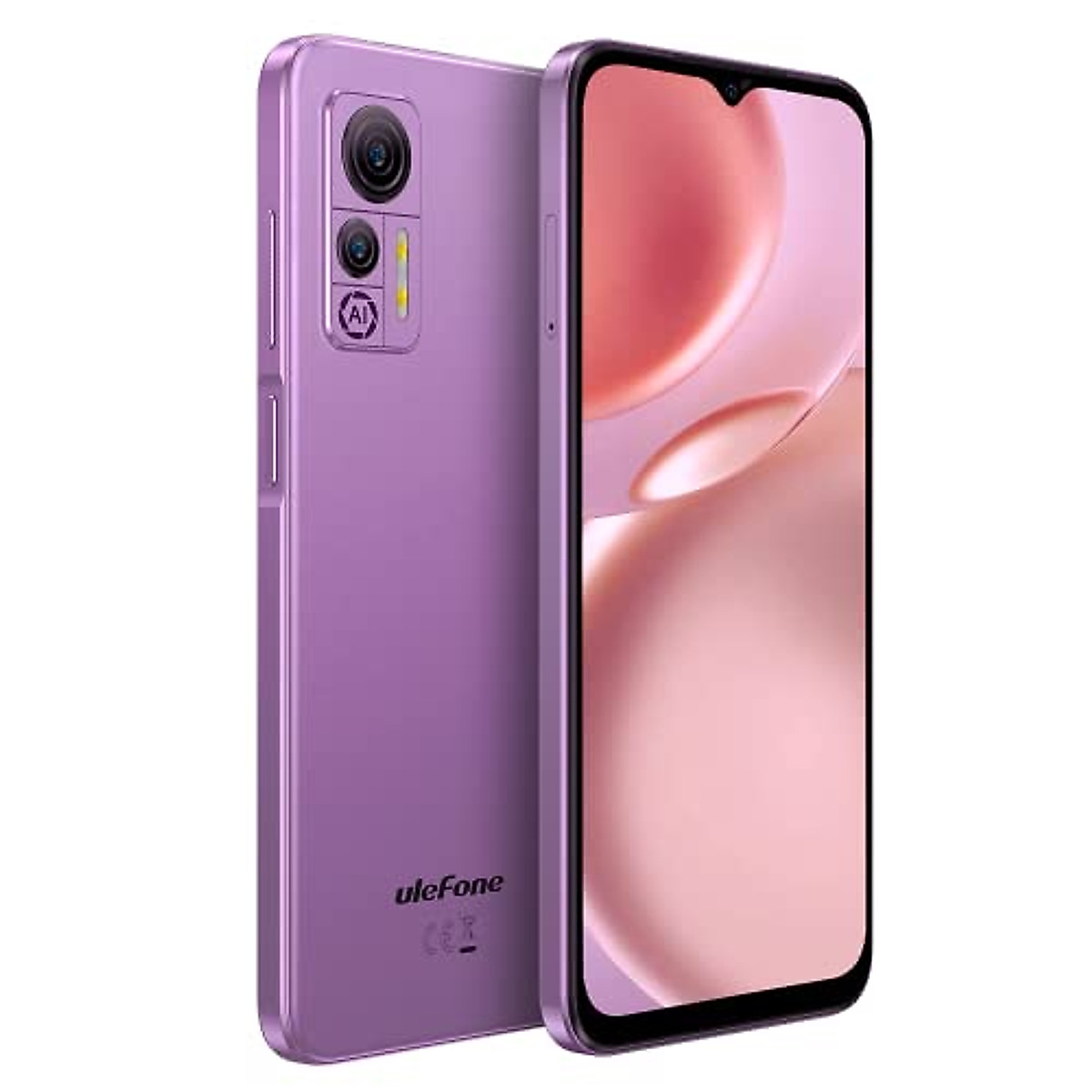 Ulefone Note 14 (2022) 4G Unlocked Smartphone, 6.52" Waterdrop Incell Full- Screen, Android 12, 4500mAh Battery, 7GB RAM Helio A22, 8MP Dual Camera, Type-C, Slim Design, Unlocked Cell Phones - Purple