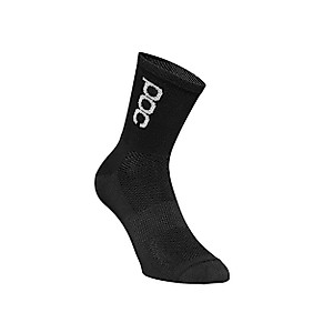 POC Essential Road Light Socks, Cycling Accessories, Uranium Black, S