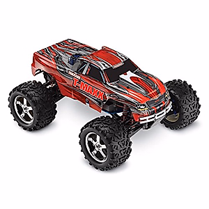 Traxxas T-Maxx 3.3: Powered 4WD Maxx Monster Truck (1/10 Scale), Red