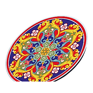 HASTA LA RAIZ | Mexican Handmade Cheese Board covered with resin. Ideal for Charcuterie Platter & Serving Tray. Model: Sicily.