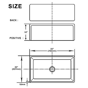 CELAENO 30 inch White Farmhouse Sink, Fireclay Porcelain Single Bowl Apron-Front Kitchen Sink, Reversible Ceramic Farm Sink with Strainer & Protective Bottom Grid