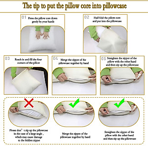 Sazuwu Book Lovers Gift for Women Pillowcase Reading Lovers Gift Librarian Gifts Throw Pillow Case Motivational Sign Cotton Linen Home Decorative Pillow Cover Inspirational Cushion Cover