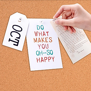 Amazon Basics Cork Board with Aluminum/Plastic Frame and Mounting Tabs, 17 x 23 Inches