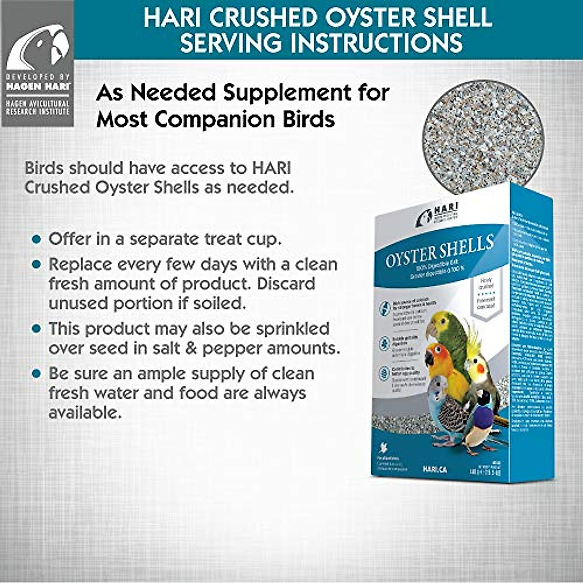 Oyster Shells, 15.5 Ounces