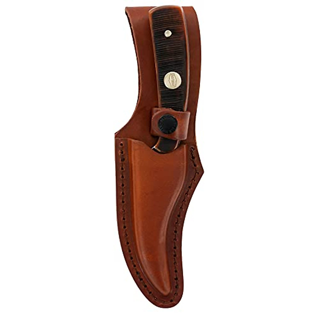 Old Timer Generational USA Series 152OTG Sharpfinger Fixed Blade Knife with Stainless Steel Clip Point Skinner Blade, Bone Handle, and Made in USA for Hunting, Skinning, Field Dressing and Outdoors