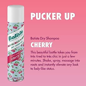 Batiste Shampoo Dry Cherry 6.73 Ounce (200ml) (2 Pack)