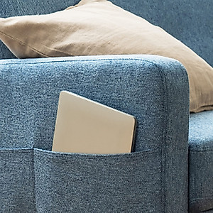 Mellow Adair Heather Blue Sofas, 0