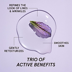 HERBIVORE Bakuchiol Retinol Alternative Face Serum REGULAR STRENGTH - Bakuchiol + Peptides, Smooths Skin, Reduces Fine Lines & Wrinkles, Plant-based, Vegan, Cruelty-free, 30mL / 1 oz