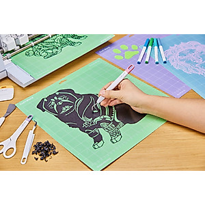 Craft World 12x12 Cutting Mat for Cricut Maker 3/Maker/Explore 3/Air 2/Air/One(Stronggrip, 3 Pieces), Cricket Mat Perfect Stickiness for Thick Material