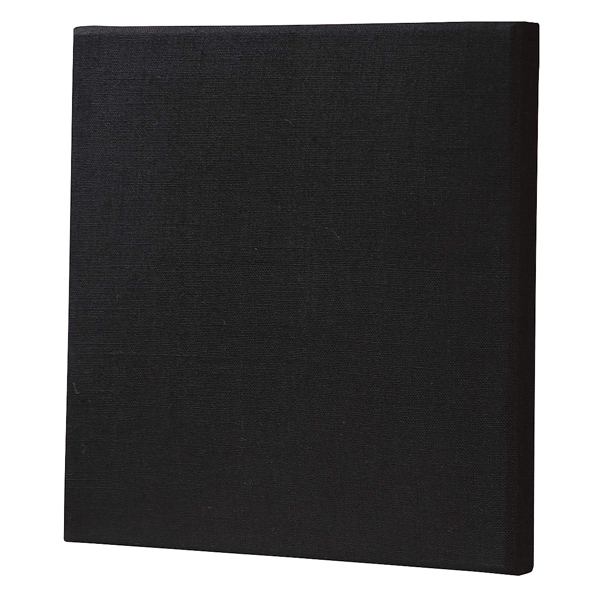 ATS Acoustic Panel 24x24x2 Inches, Beveled Edge, in Black