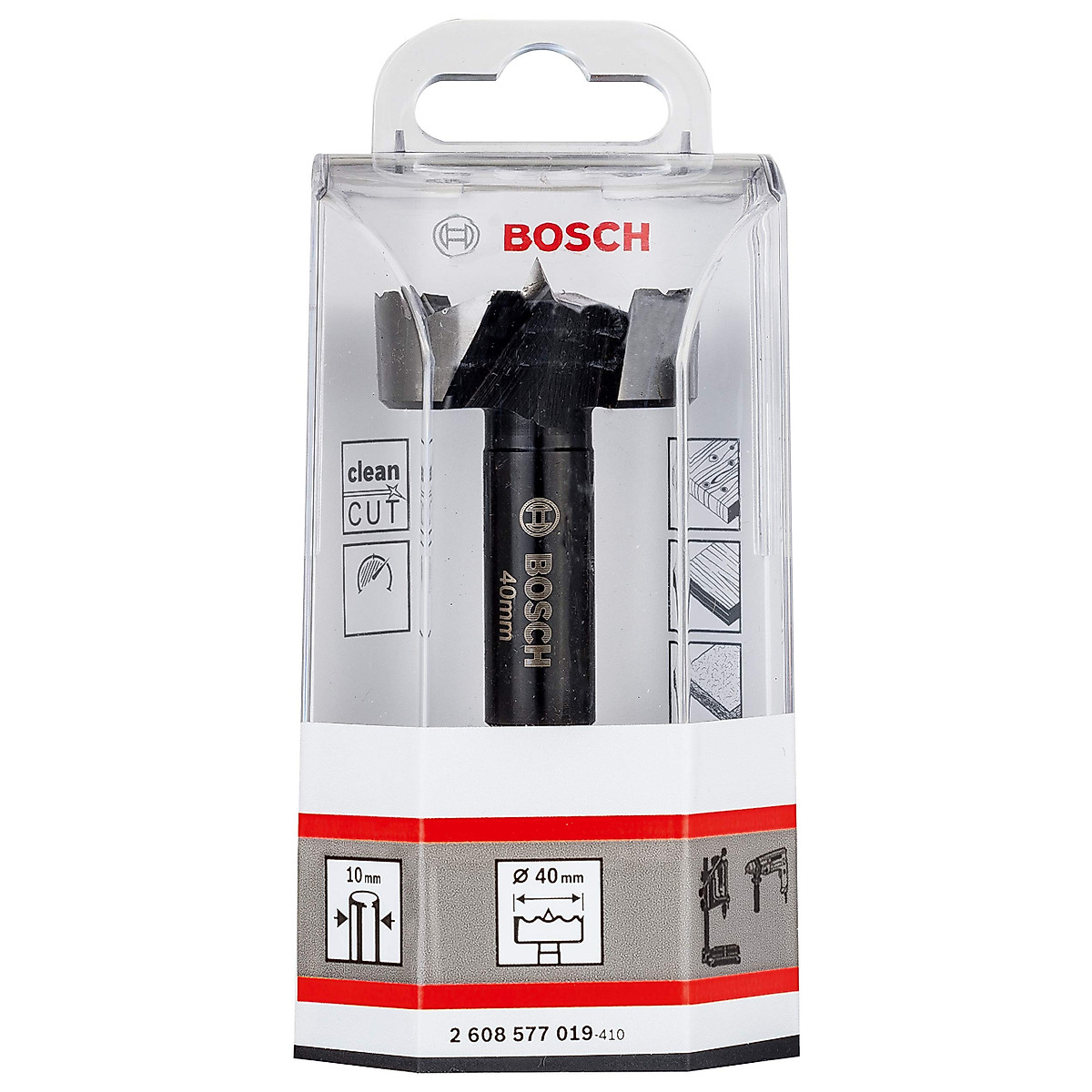 Bosch 2608577019 drill toothed 40mm Forstner Bits