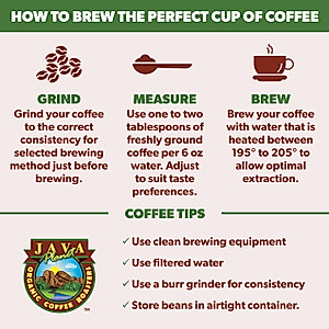 Java Planet Low Acid Coffee, Organic Colombian Single Origin: Whole Bean Medium Dark Roast - Smooth Full Flavored Coffee Bean, 1LB Bag