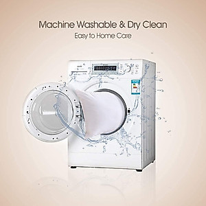 Bedbee Pregnancy Pillow, Removable Cover Premium U Shaped Maternity Pillow, Support Back, Hips, Legs, Belly for Pregnant Women Sleeping (Blue)