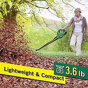 Leaf Blower Cordless with Battery and Charger 20v 150MPH 2.0Ah Battery Powered Operated Leaf Blower Lightweight Sweeper for Lawn Care, Yard, Driveway, Grass Clippings, Easy to Use, Long Battery Life