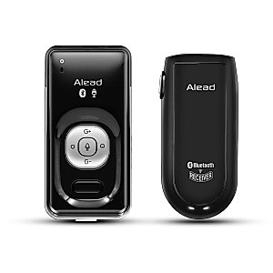 Alead Nolan LiveMICRX2 Bluetooth Microphone and Voice Receiver, Long Range, Low Latency, Clarity Sound with uni, Omni, ext mic for Education, webinar, PA Systems, Voice Recording