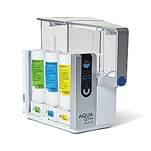 AquaTru Alkaline Connect Smart Countertop Water Purifier for PFAS & Other Contaminants with App | No Plumbing or Installation Required | BPA Free