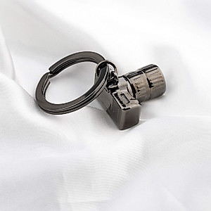FUSTMW Photographer Gift Camera Keychain Photography Gift Black Camera Charm Jewelry Gifts For Photographer Lovers (Black)