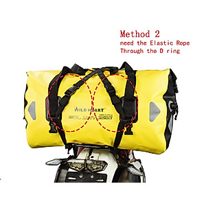 WILD HEART Quick install and remove straps 4+2 heavy duty straps (black straps)