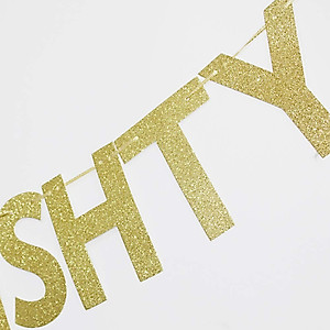 Let's Get Nashty Gold Glitter Banner Sign Garland for Bachelorette Party Decoration Bunting