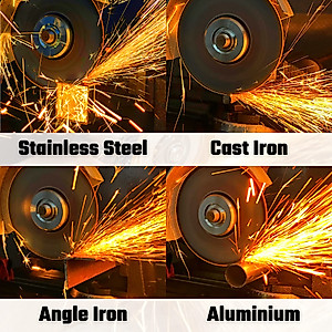 CORTOOL Cut Off Wheels 3-Inch, 27PCS Stainless Steel & Metal Cutting Wheels, 3” x 1/16” x 3/8” Cutting Discs with Mandrel for Die Grinder