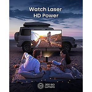 Nebula Anker Capsule 3 Laser 1080p with NEBULA Desktop Stand for Projectors