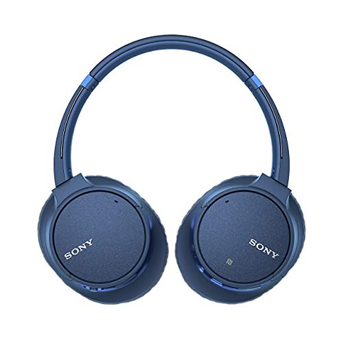 Sony Noise Cancelling Headphones WHCH700N: Wireless Bluetooth Over The Ear Headset with Mic for Phone-Call and Alexa Voice Control -Blue.(Renewed)