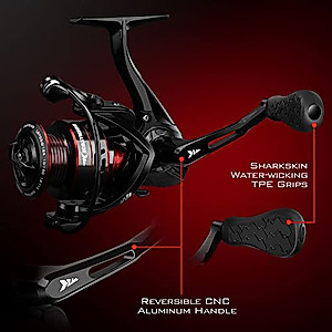 KastKing Royale Legend II Spinning Fishing Reel, 5.2:1 Gear Ratio, Size 4000, Up to 22 Lbs Carbon Drag, Fresh & Saltwater Spinning Reel