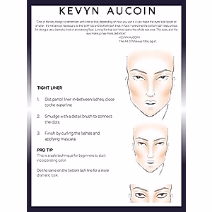 Kevyn Aucoin The Precision Eye Definer, Black (Vanta): Self-sharpening eyeliner. Easy precise pencil application. Pro makeup artist go to. Define eyes for long-wearing, sharp and smooth lines.