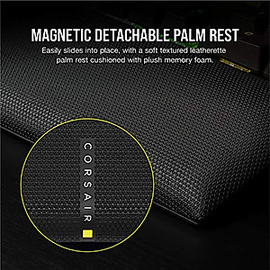 Corsair K100 RGB Mechanical Wired Gaming Keyboard - Cherry MX Speed Switches - PBT Double-Shot Keycaps - Elgato Stream Deck and iCUE Compatible - QWERTY NA Layout - Black,Silver