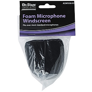 Samson Q2U Microphone with Headphones and Windscreen