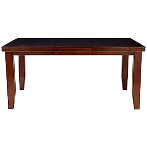 ACME Birch Veneer Dining Table, Country Cherry Finish