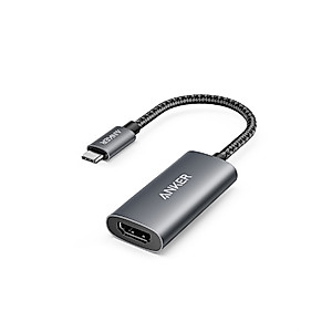 Anker USB-C to HDMI Adapter - 8K@60Hz or 4K@144Hz, for MacBook, iPad Pro, Pixelbook, XPS, and More