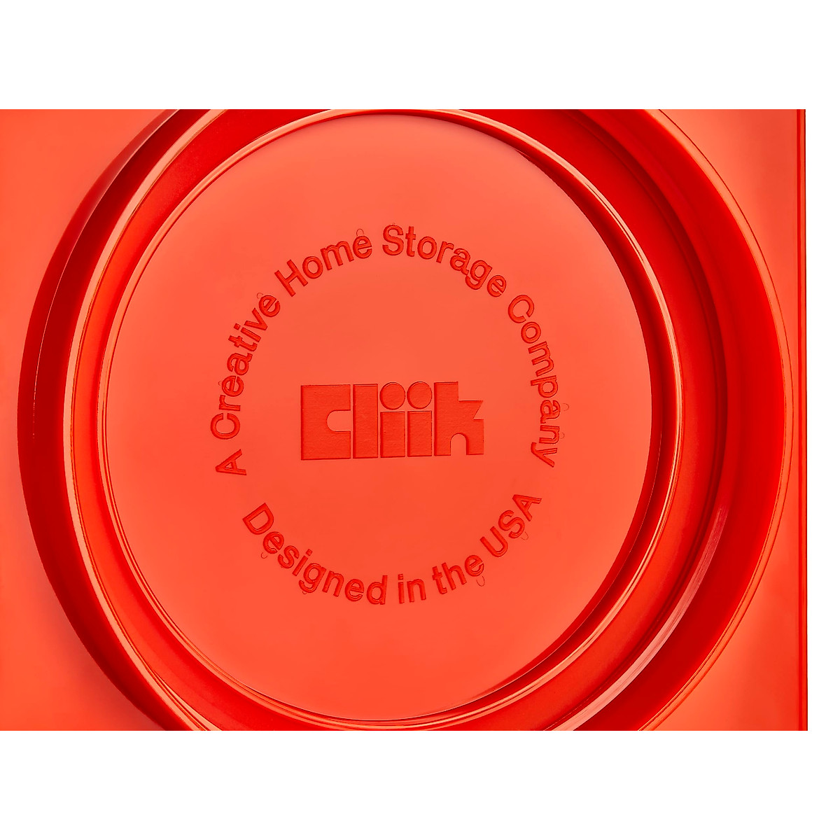 Cliik 3-Pack Magnetic Stackable Kitchen Containers, Jars for Organization and Storage, Kitchen Storage & Pantry Organizer with Lid, Shatterproof, Leakproof & Airtight