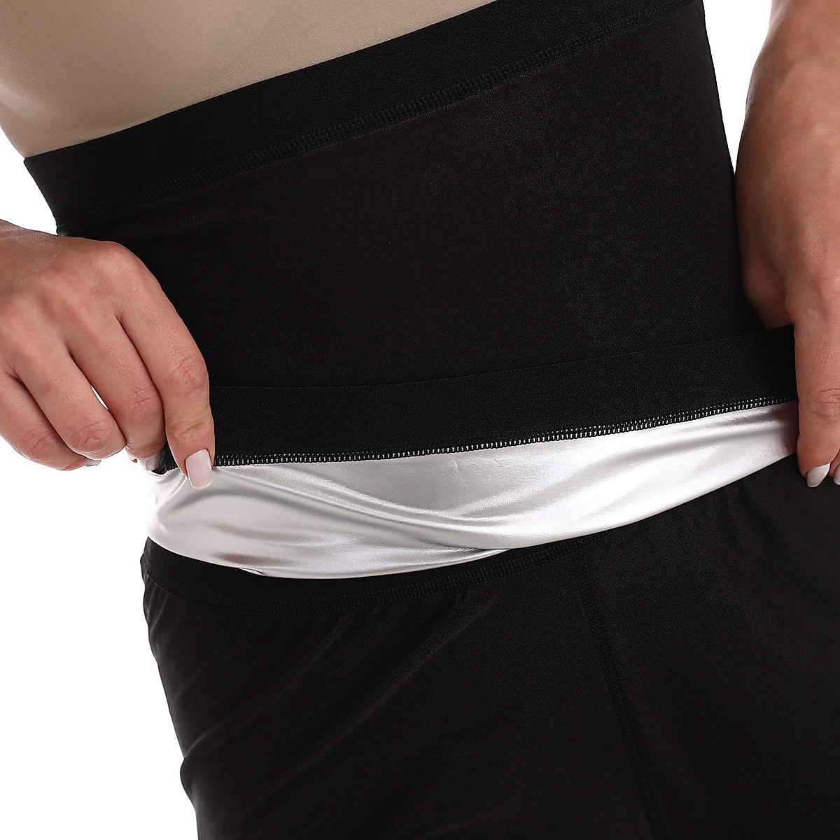 Premium Workout Waistband Slimming Polymer Sauna Vest Sculpting Sweating Plastic Beauty Corset Abdominal Belt