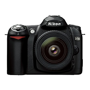 Nikon D50 6.1MP Digital SLR Camera with 18-55mm & 55-200mm Nikkor Lenses (OLD MODEL)