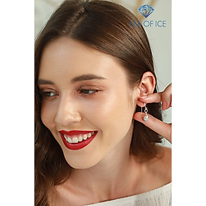 Sea of Ice 925 Sterling Silver Ear Wires Ball End French Earring Hooks for Drop Dangle Earrings Jewelry Making, DIY Jewelry Findings Parts 24 Pcs/ 12 Pairs