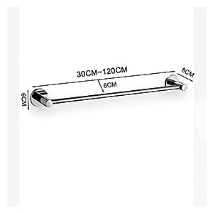 TOWEL BAR RACK Towel Rack Bathroom Single Towel Storage Rack Towel Bars,Stainless Steel Polished Finish Towel Rod,Wall Mounted Towel Holder Shelf for Toilet and Kitchen Dish Clothsbathroom Hardware/50