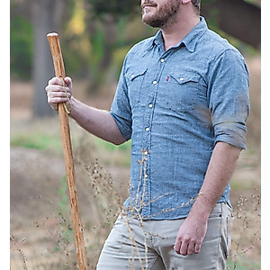 SE Survivor Series Heavy Duty Wooden Walking/Hiking Stick, 60" - WS632-60