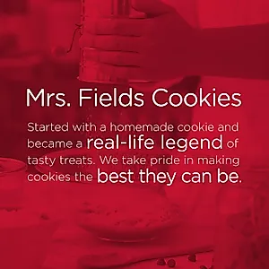 Mrs. Fields - Happy Birthday 30 Nibblers Cookie Tin, Assorted with 30 Nibblers Bite-Sized Cookies in our 5 Signature Cookie Flavors