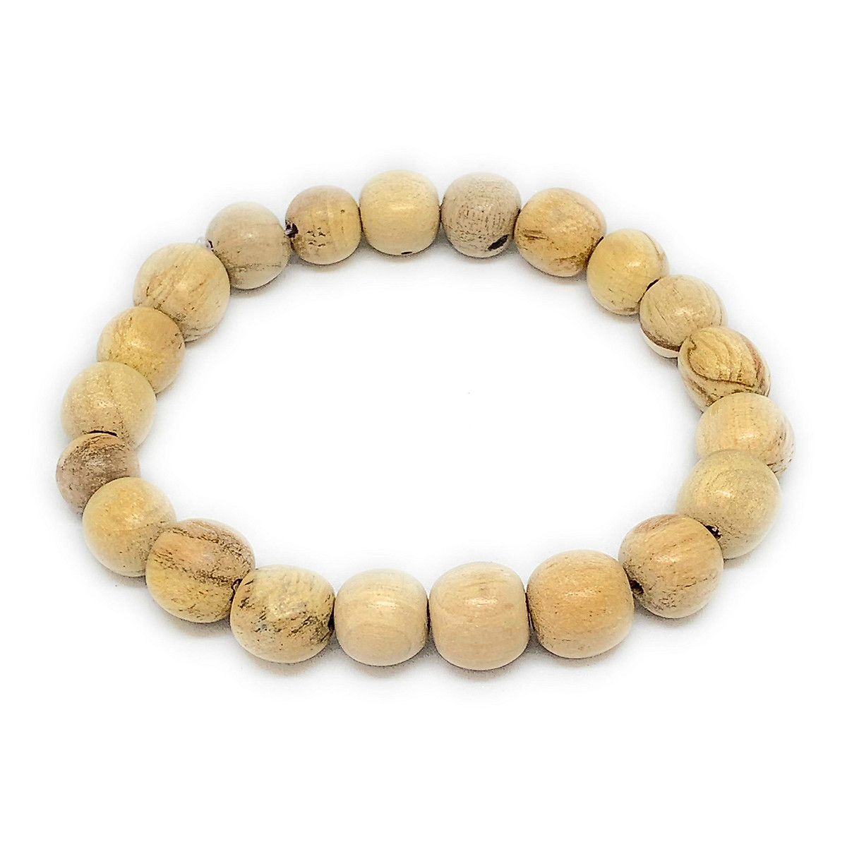 palo santo wood Bracelet hand-crafted made holy wood meditation relaxation