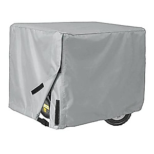 Your Electric Generator with Heavy-Duty Garden Patio Cover - Weather-Resistant Waterproof & Dustproof Outdoor Generator Cover Grey