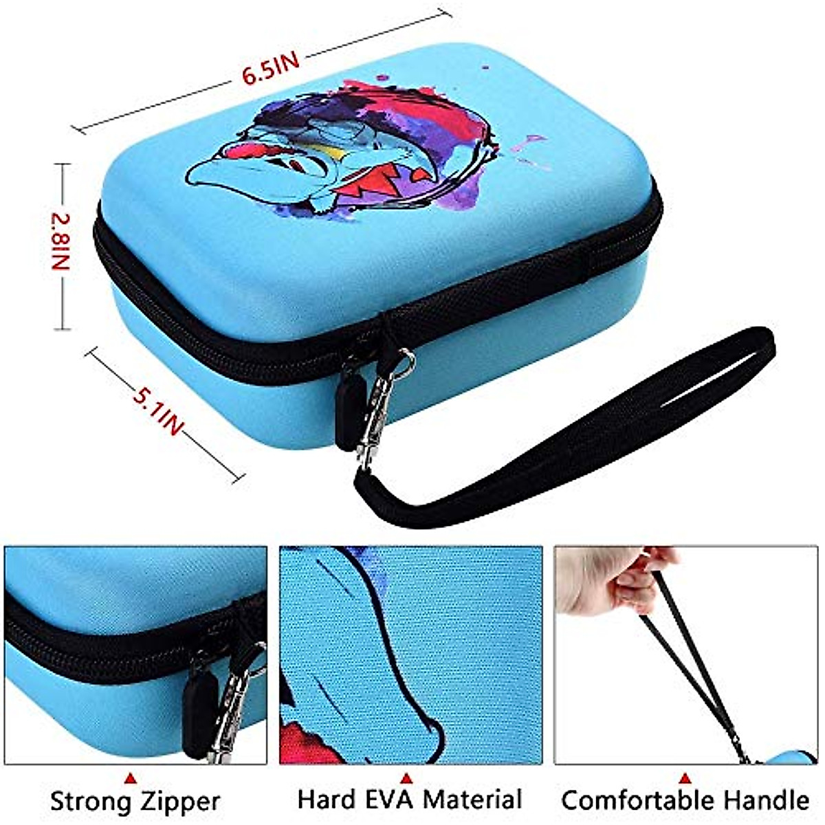 GWCASE Card Holder Compatible with PM TCG for Booster Packs. Organizer Storage Collection Case for Football Baseball Cards. Deck Box for 400+ Game Cards with Removable Dividers (Yellow)