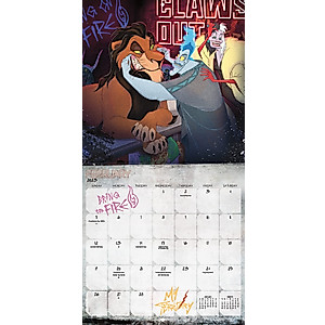 2023 Disney Villains Wall Calendar